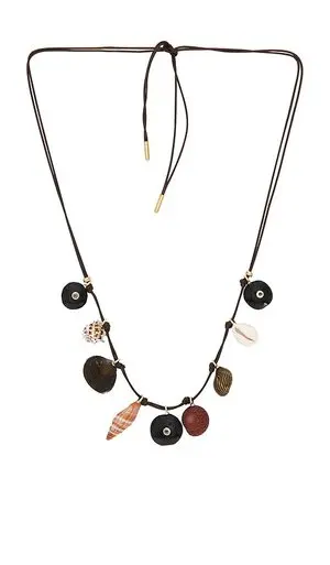 Éliou Moku Wrap Necklace - Brown