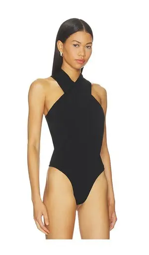 Simkhai Juno Halter Bodysuit In . Also