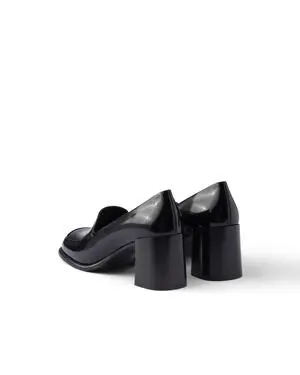 Prada Brushed Leather Loafers