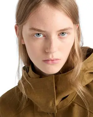 Prada Mélange Hopsack Wool Jacket