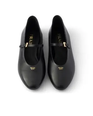 Prada Leather Ballerinas