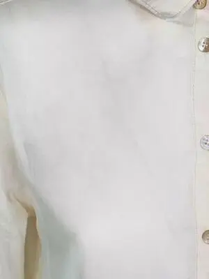 FORTE_FORTE Button-down Long-sleeve Cotton Shirt
