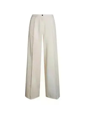 FORTE_FORTE Button-fastening Trousers - Neutrals