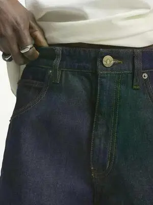 Adidas Firebird Side-stripe Denim Shorts