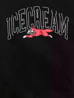 ICECREAM Logo-patch Drawstring Hoodie