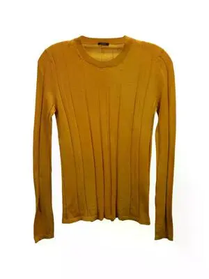 JOSEPH Ribbed Long-sleeve Top - Yellow