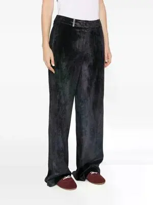Peserico Corduroy-effect Wide-leg Trousers