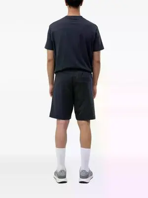 BOSS Logo-patch Drawstring-waist Shorts
