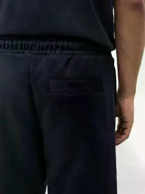 BOSS Logo-patch Drawstring-waist Shorts