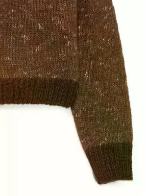 ALYSI Half-zip Knitted Sweater