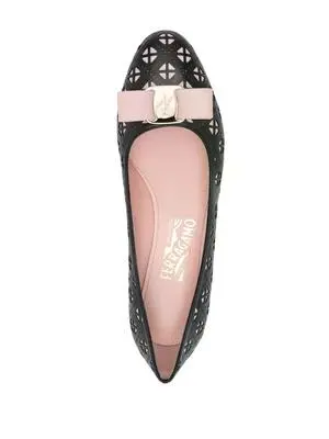 FERRAGAMO Vara 35mm Cut-out Pumps