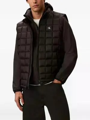 Calvin Klein Grid-quilted Logo Gilet