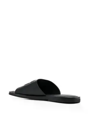 FERRAGAMO Lionel Gancini Embossed Sandals