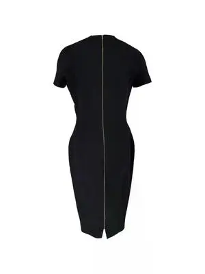 Victoria Beckham Short Sleeve Midi Dress