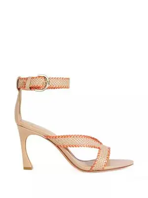 ALEXANDRE BIRMAN Giorgia Woven Leather Sandals