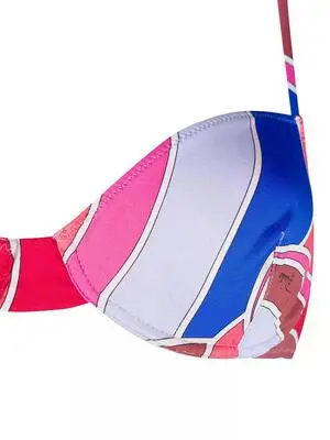 Emilio Pucci Quirimbas Print Bikini Top