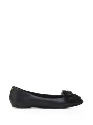LANVIN The Bow Ballerina Flats - Black