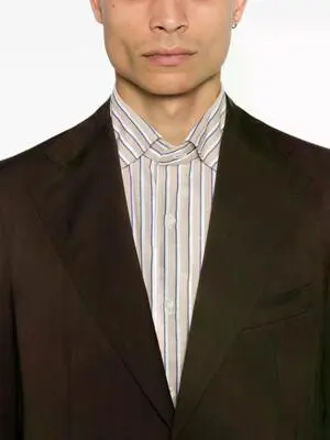 Tagliatore Herringbone-pattern Peak-lapel Suit