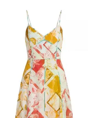 CHRISTY LYNN Esme Floral-print Midi Dress