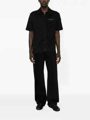 Moncler Logo-patch Chest-pocket Shirt