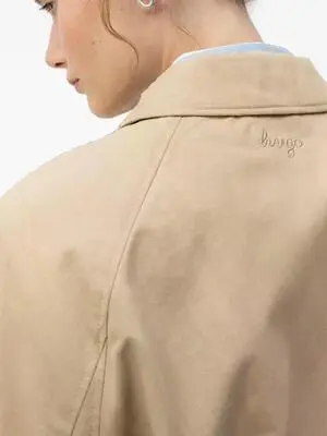 Hugo Logo-embroidered Zip-up Bomber Jacket
