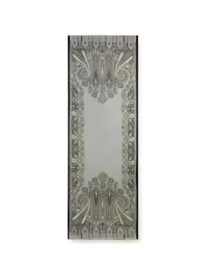 Etro Paisley-print Chevron Scarf