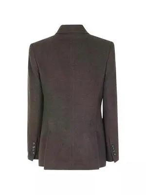 Eleventy Double-breasted Peak-lapels Blazer