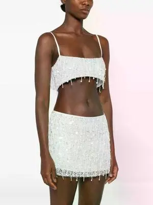 ASTA RESORT Yasmin Bead-embellished Bralette