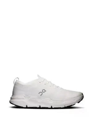 On Logo-print Panelled Sneakers - White