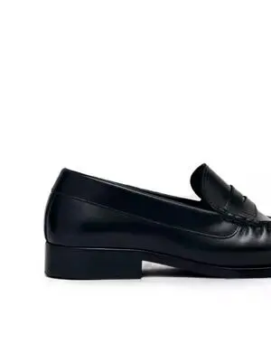 ALOHAS Rivet Leather Penny Loafers