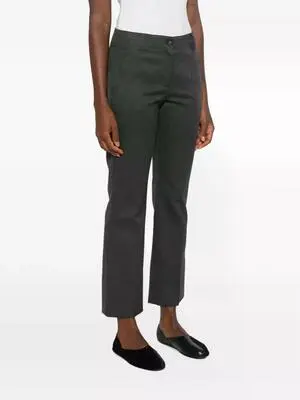 Brunello Cucinelli Charcoal Flared Trousers