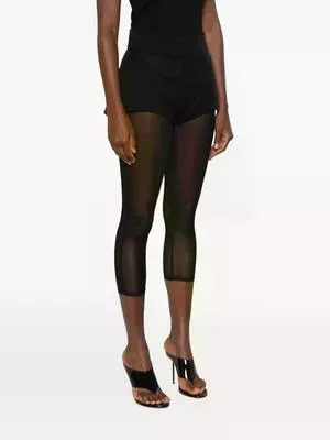 VESTIAIRE D'UN OISEAU LIBRE High-rise Structured Shorts