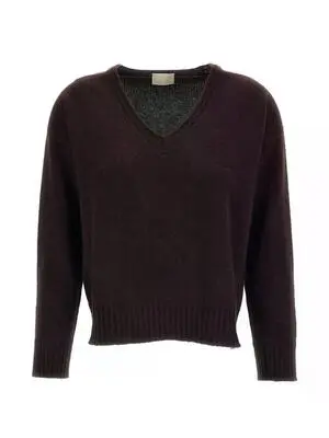 DRUMOHR V-neck Cashmere Sweater - Brown