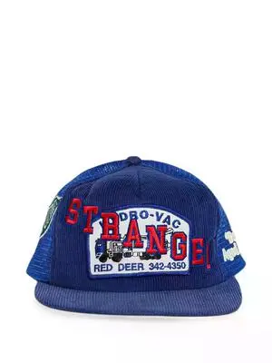 BETTER WITH AGE Stranger Corduroy Trucker Hat - Blue