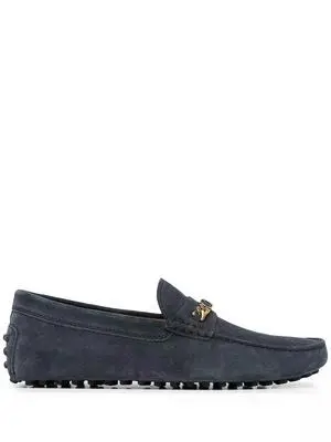TOD'S Slip-on Suede Loafers - Blue