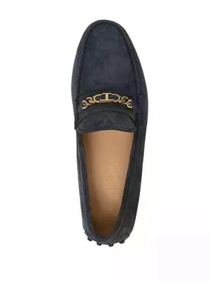 TOD'S Slip-on Suede Loafers