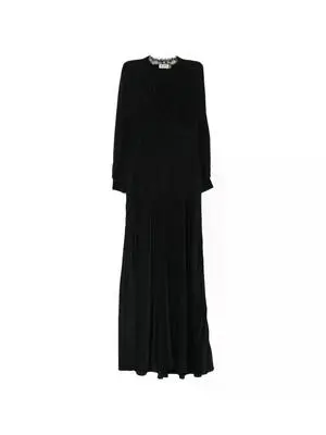 Rixo Lace-trim Long-sleeve Dress