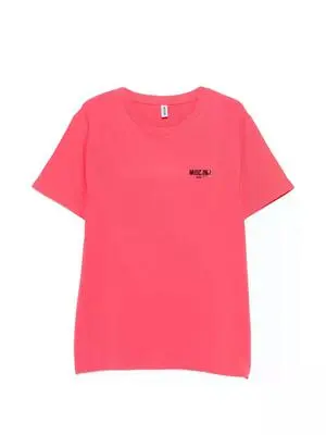 Moschino Logo-print T-shirt - Pink