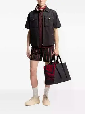 Moncler Striped Swim Shorts