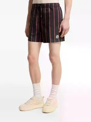 Moncler Striped Swim Shorts