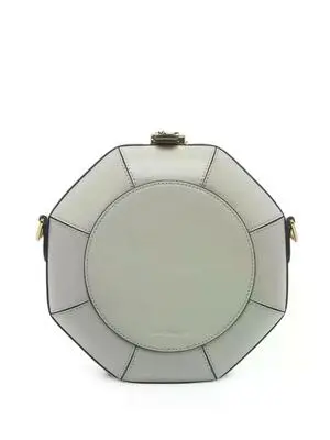 COCCINELLE Eucalipto Push-lock Shoulder Bag - Grey