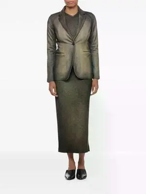 Avant Toi Notched-lapels Single-breasted Jacket - Grey