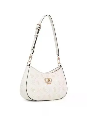 Guess Monogram-print Logo-plaque Tote Bag