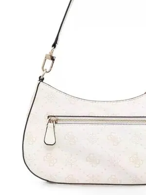 Guess Monogram-print Logo-plaque Tote Bag