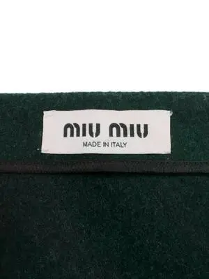 Miu Miu 2010s Tartan Check Mini Skirt