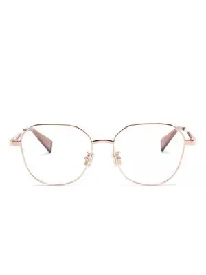 Kenzo Square-frame Glasses - Pink