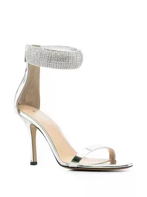 Mach & Mach Metallic Sandals For Women