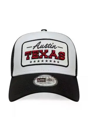New Era Austin Texas-patch Mesh-panel Trucker Hat - Black