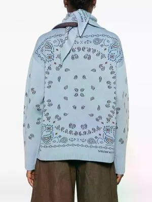 Alanui Bandana-jacquard Sweater