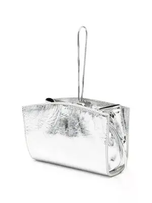 Patrizia Pepe Laminated Leather Clutch Bags